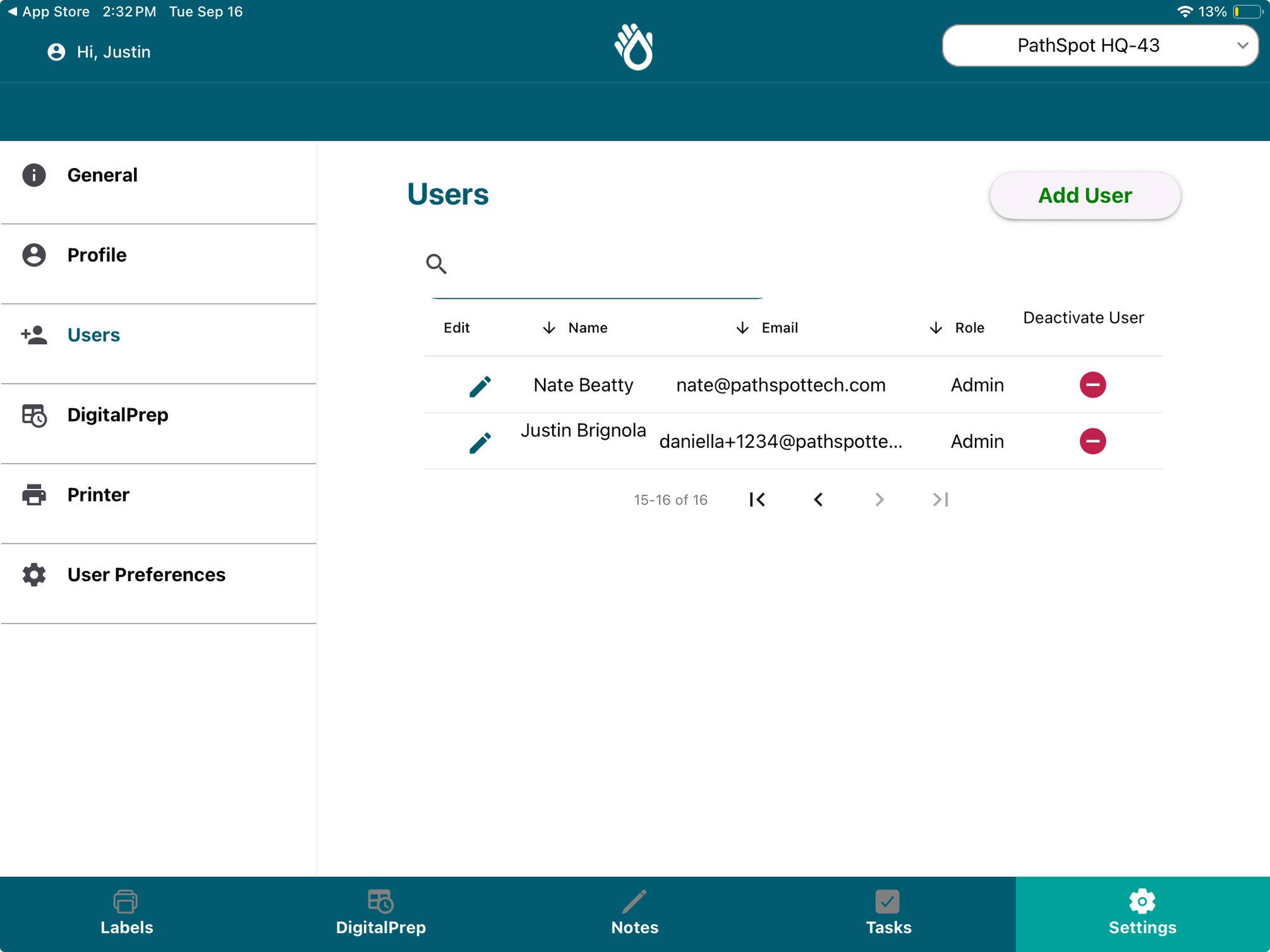 Creating & Managing App Users (On Mobile App: iOS & Android)